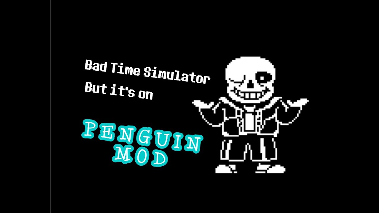 Undertale Bad Time Simulator, but made in Penguin Mod - Full Fight ...