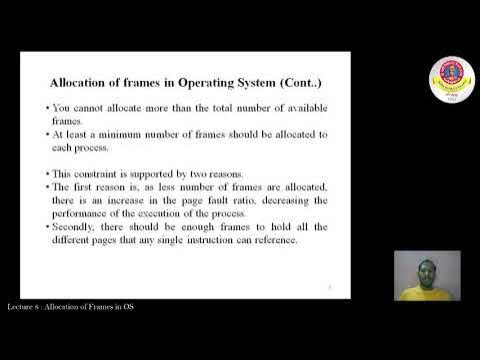Lecture 8 Allocation of Frames - YouTube