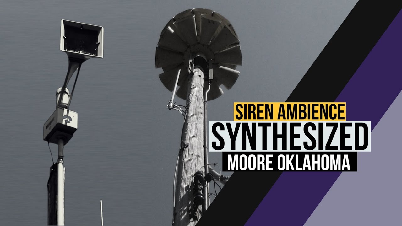Oklahoma Tornado Warning Sirens - YouTube