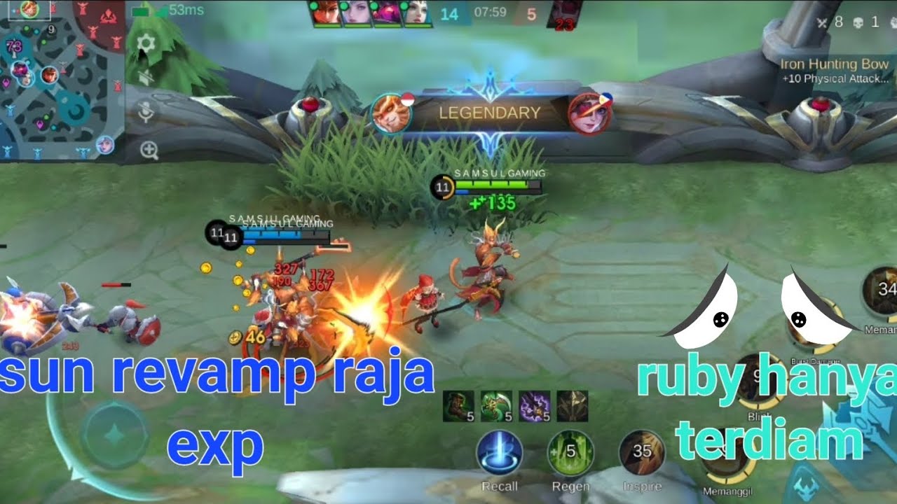 SUN REVAMP OVER POWER - MOBILE LEGENDS - YouTube