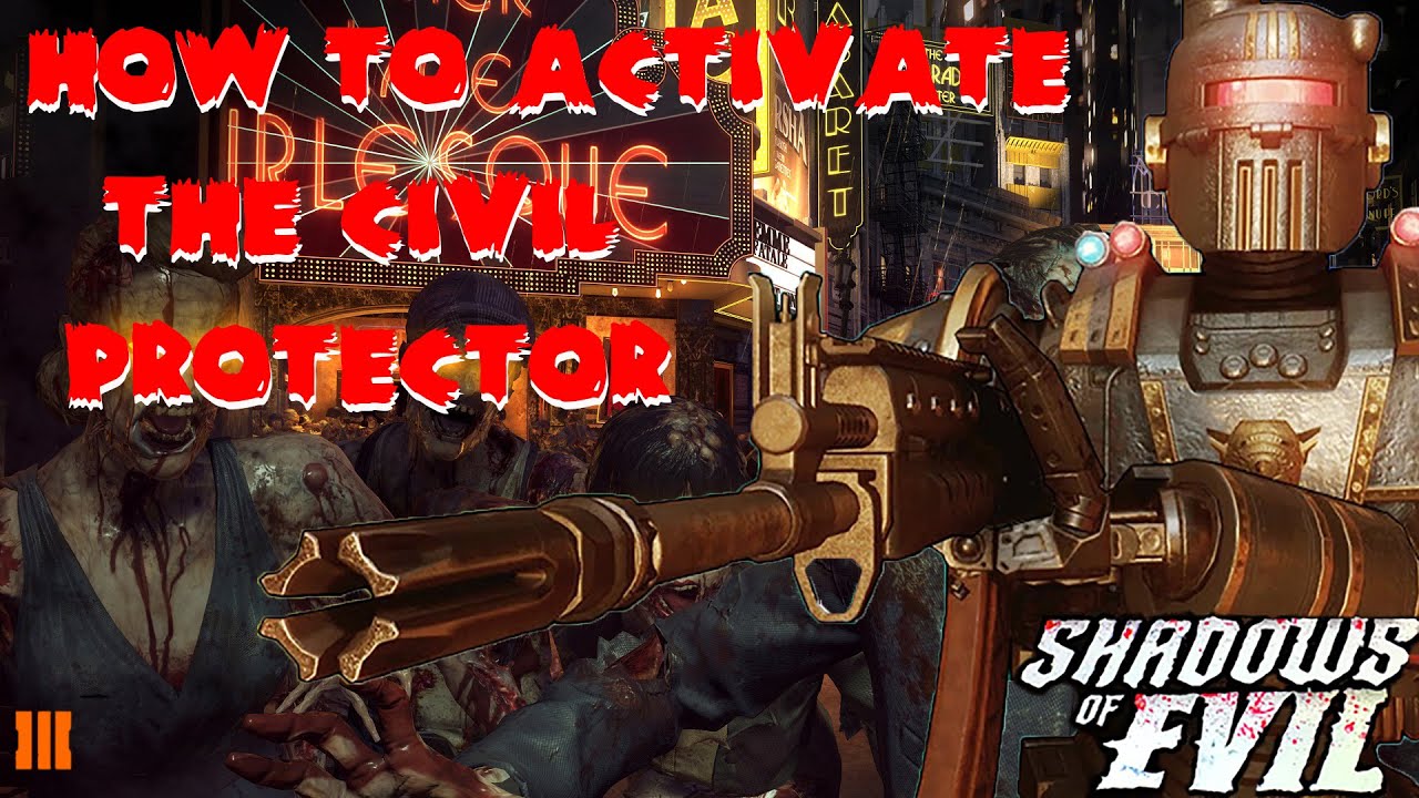 Black Ops 3 Zombies:"Shadows Of Evil" How To Activate The Civil ...