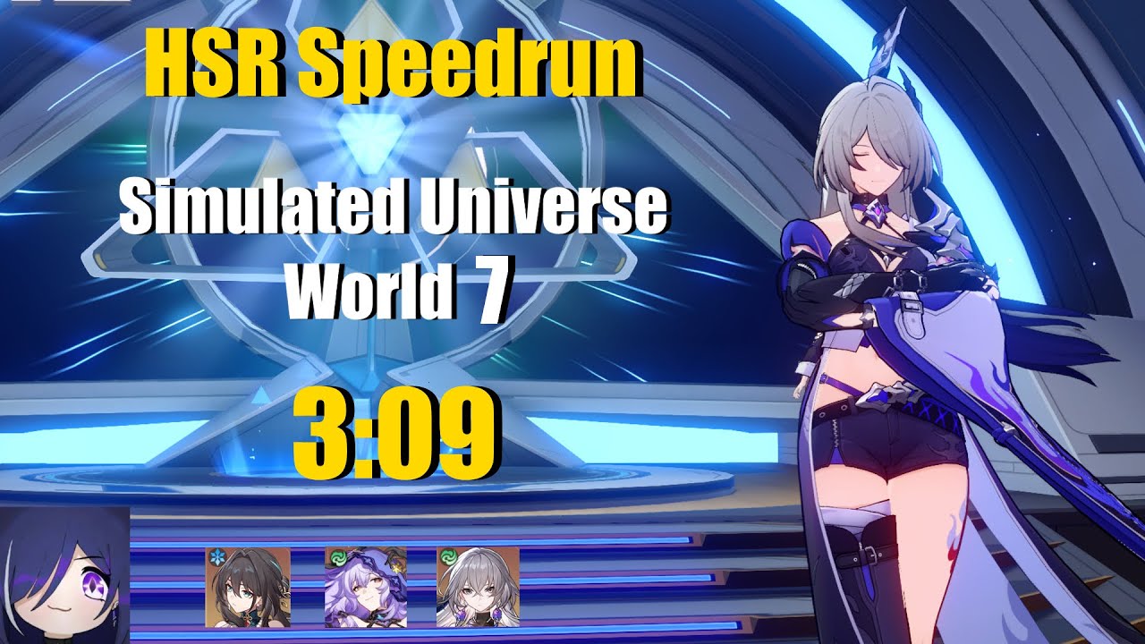 HSR Speedrun Simulated Universe World 7 in 3:09 - YouTube
