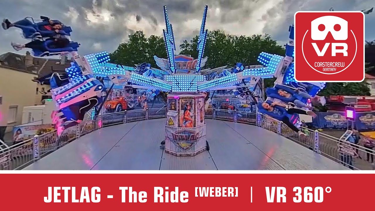 JETLAG The Ride - Weber 360° VR Thrill Ride onride VR360 POV | Kirmes ...