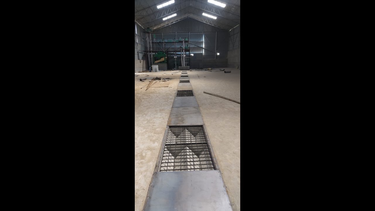 Chain Conveyor for Paddy Godown - YouTube