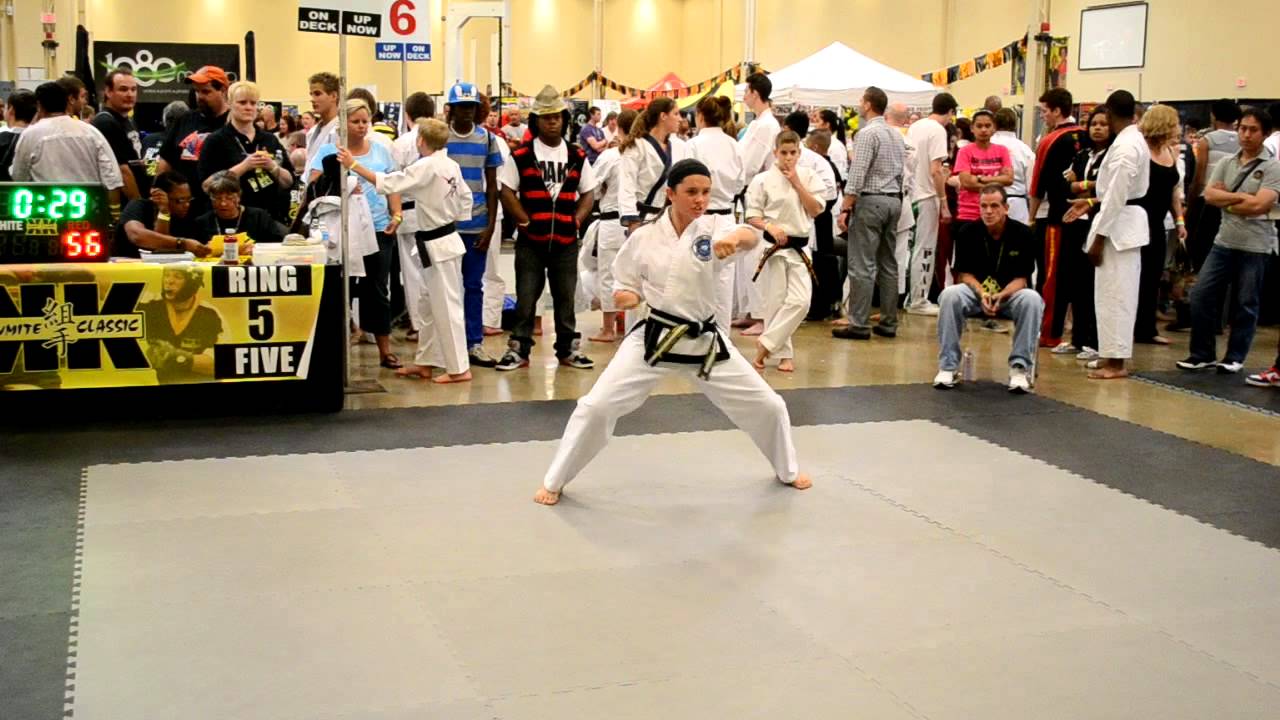 Alexandra Seefeldt - Traditional Form - Kumite Classic 2012 - YouTube