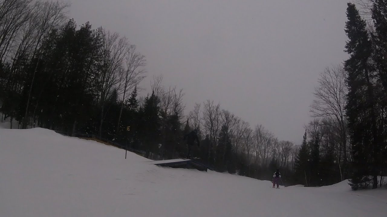 skiing at Sir Sam's Ski Resort - YouTube