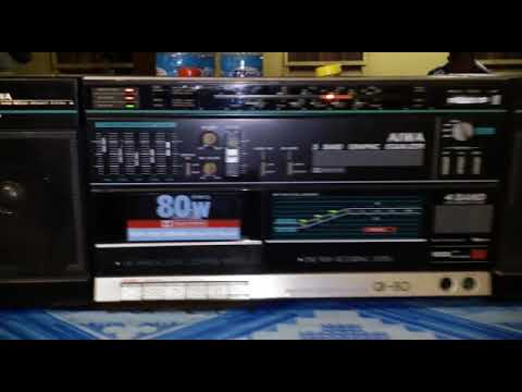 aiwa ca-80 mini compo 1984 - YouTube