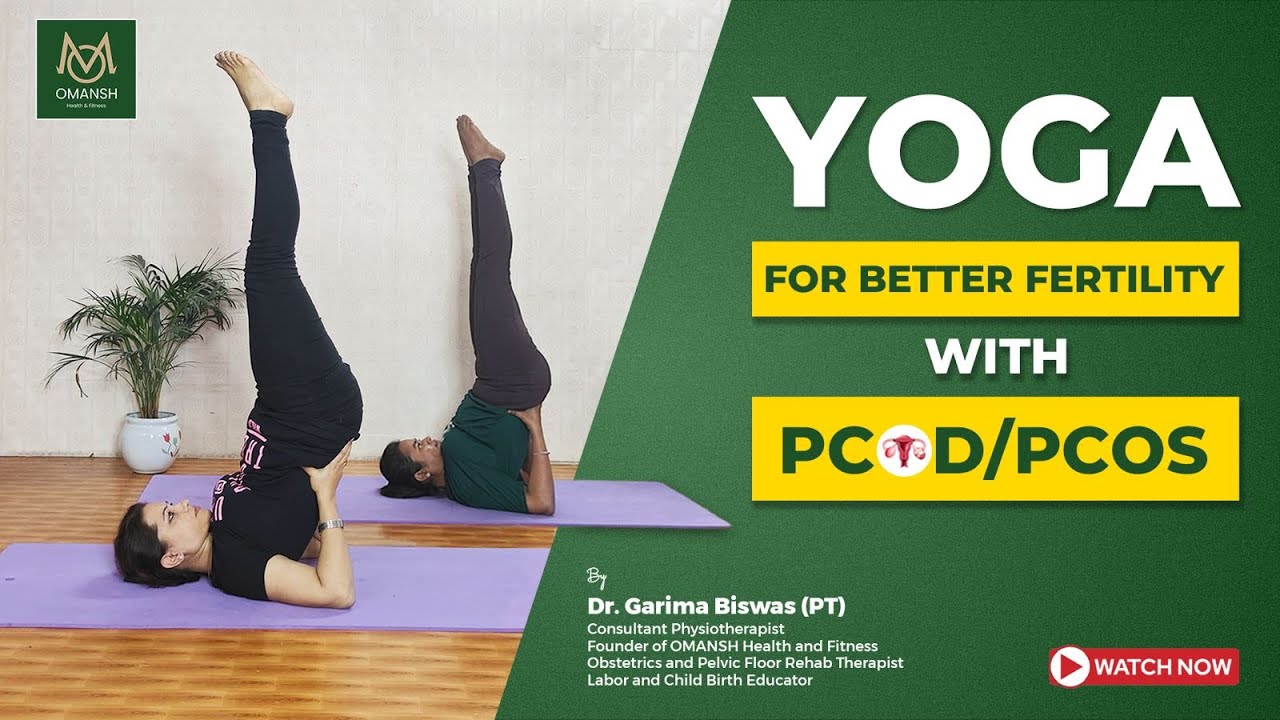 Top 10 Exercise To Get Pregnant Faster | PCOD/ PCOS - YouTube