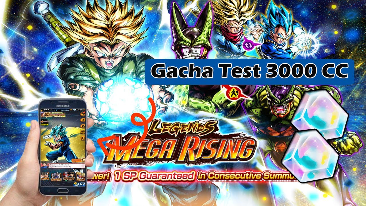 SUMMON BANNER LEGENDS MEGA RISING 3000 cc DRAGON BALL LEGENDS DBL GAMES ...