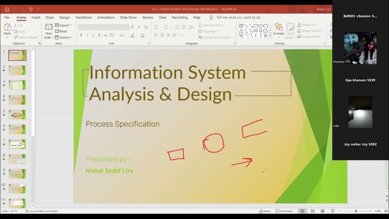 Lecture 4_Data Dictionary_Process Specification - YouTube