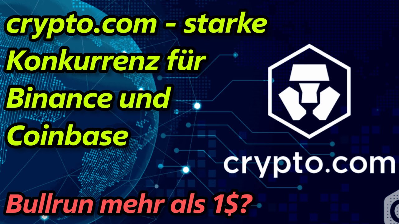 crypto.com Bullrun 1$ und mehr? Angstgegner für Binance und Co. #crypto ...