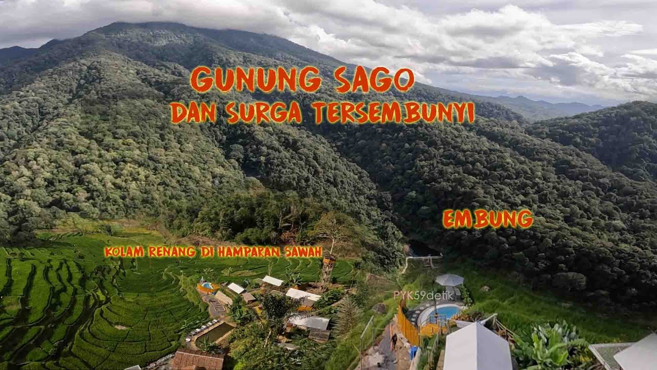 DESTINASI TERSEMBUNYI D KAKI GUNUNG SAGO | SIKABU GLAMPING | BUMI ...