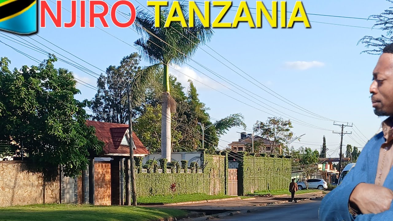The Most Luxurious Area to Live Njiro Tanzania 🇹🇿 - YouTube