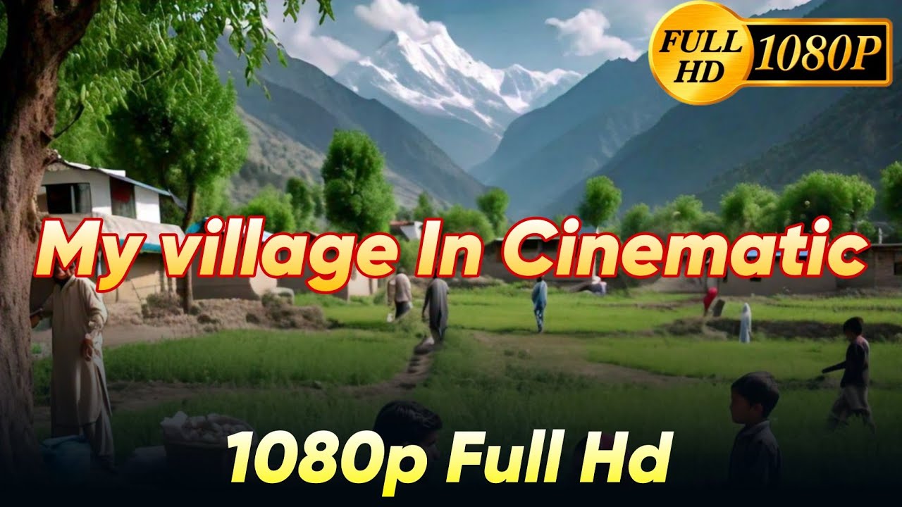 Cinematic video of village | Full Hd 1080p video of Punjab village ...