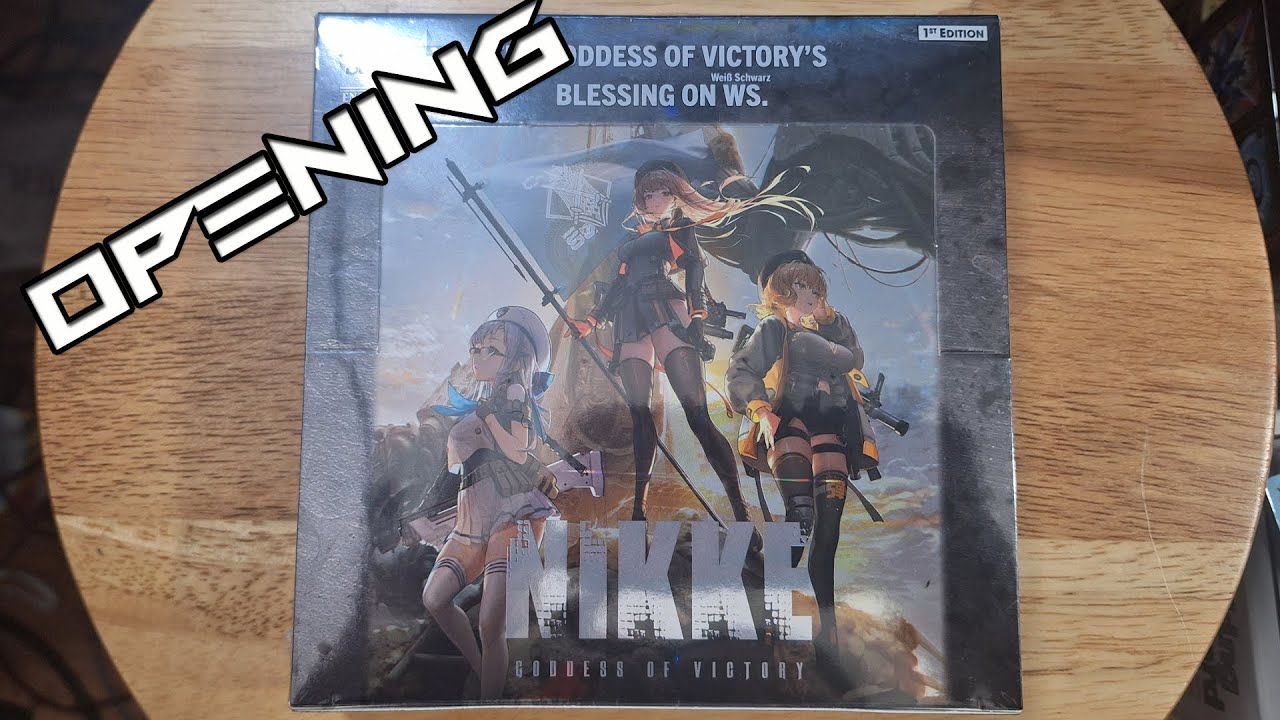 Goddess of Victory: NIKKE Weiss Schwarz Booster Box OPENING!!! - YouTube