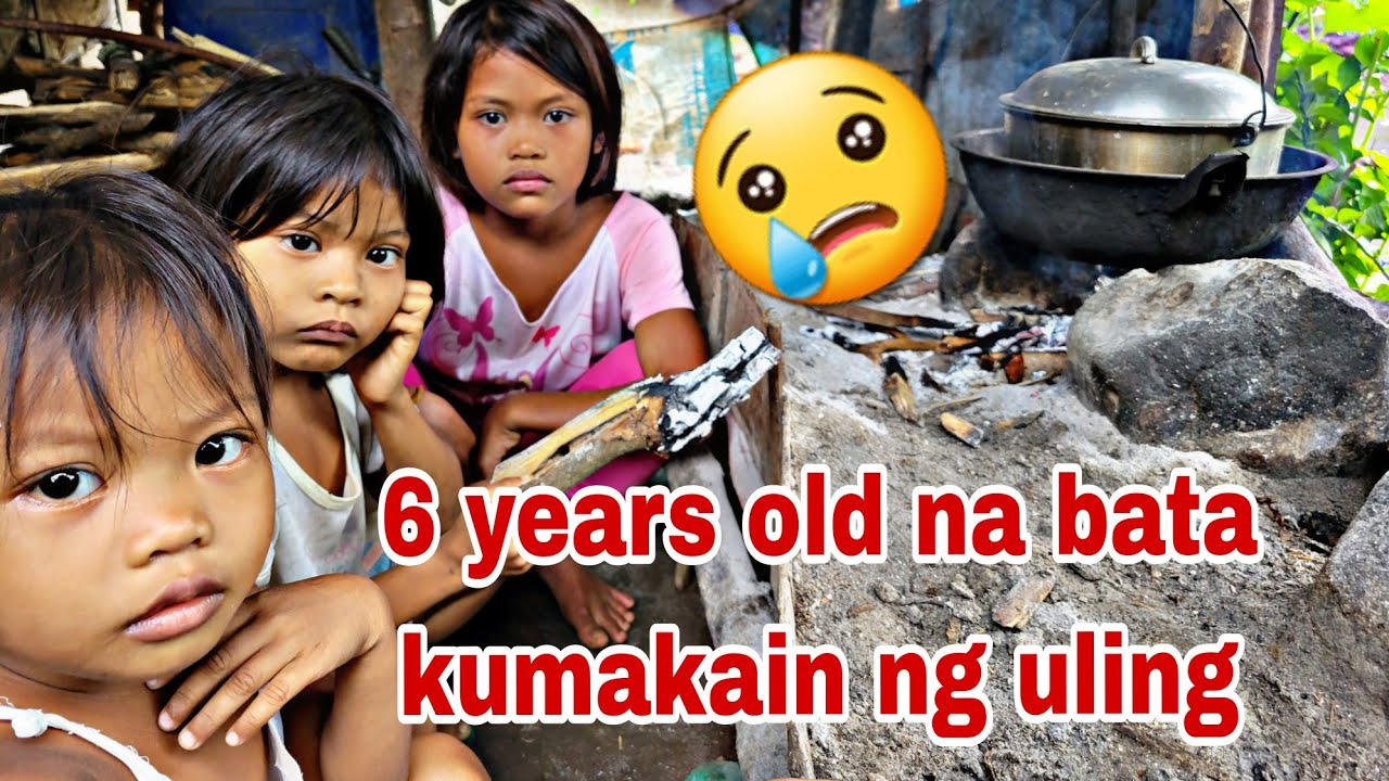 6 years old na bata kumakain ng uling😢#pugongbyahero#ofw - YouTube