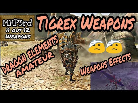 |[MHP3rd]| Tigrex Weapons - YouTube