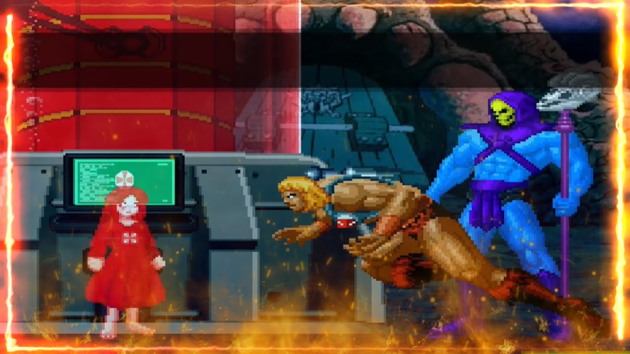 💥 He-man and Skeletor 🆚 Resident Evil Red Queen | Red Queen Challenge ...