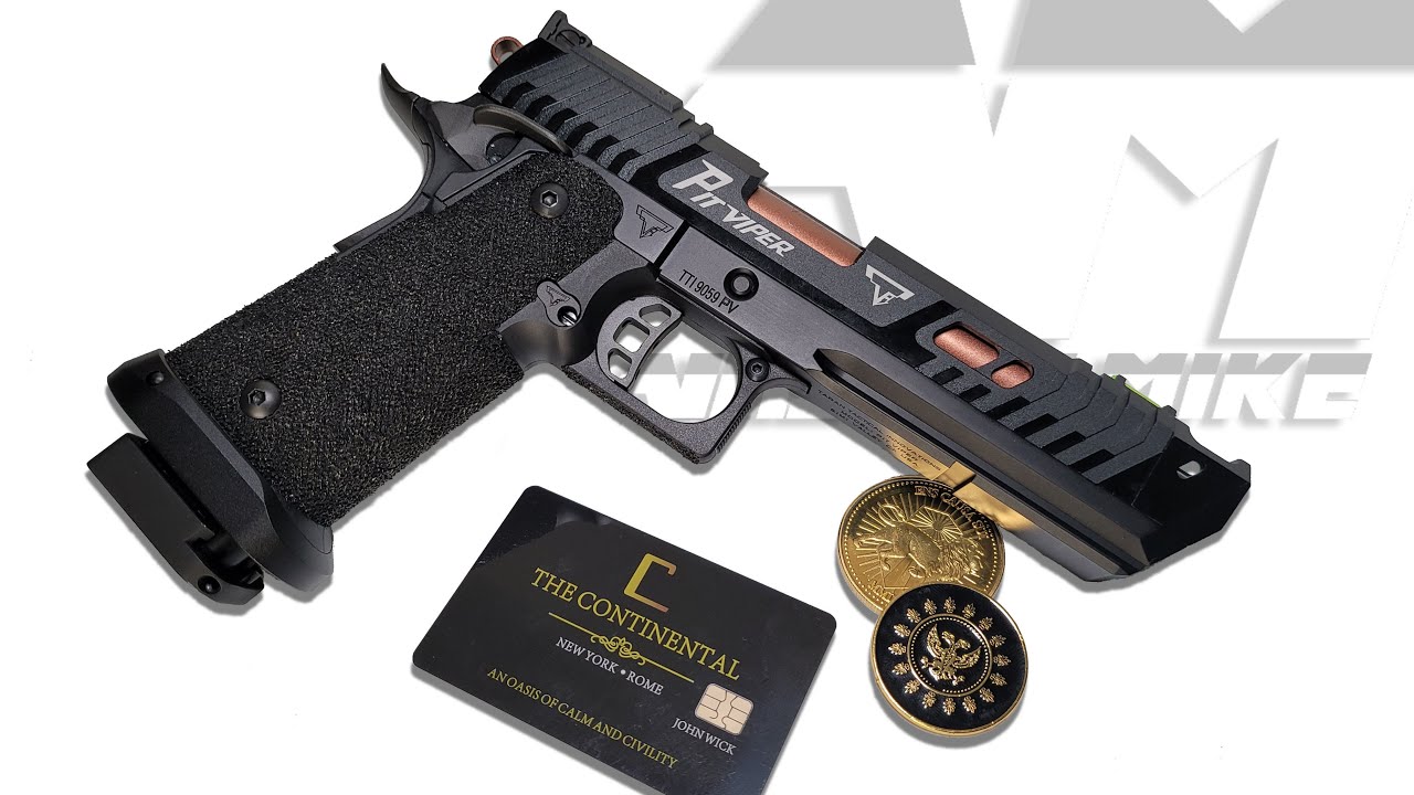 Jag Precision TTI John Wick 4 Pit Viper GBB Airsoft Unboxing YouTube