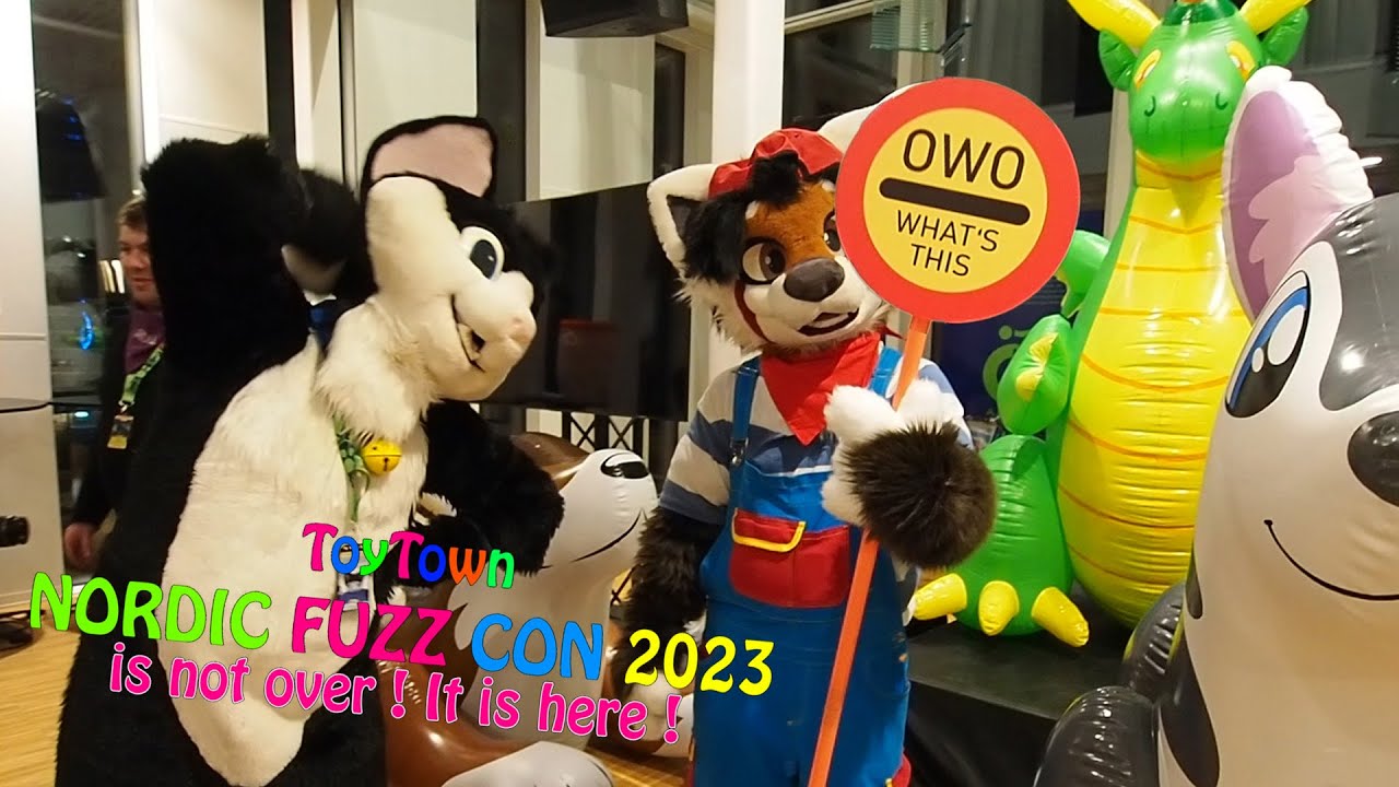 #3 NORDIC FUZZCON 2023 is not over yet! It is here! The NFC ToyTown for ...