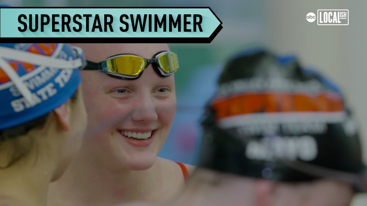 Record-breaking teen swimmer Leah Hayes blazes an inspiring trail in ...