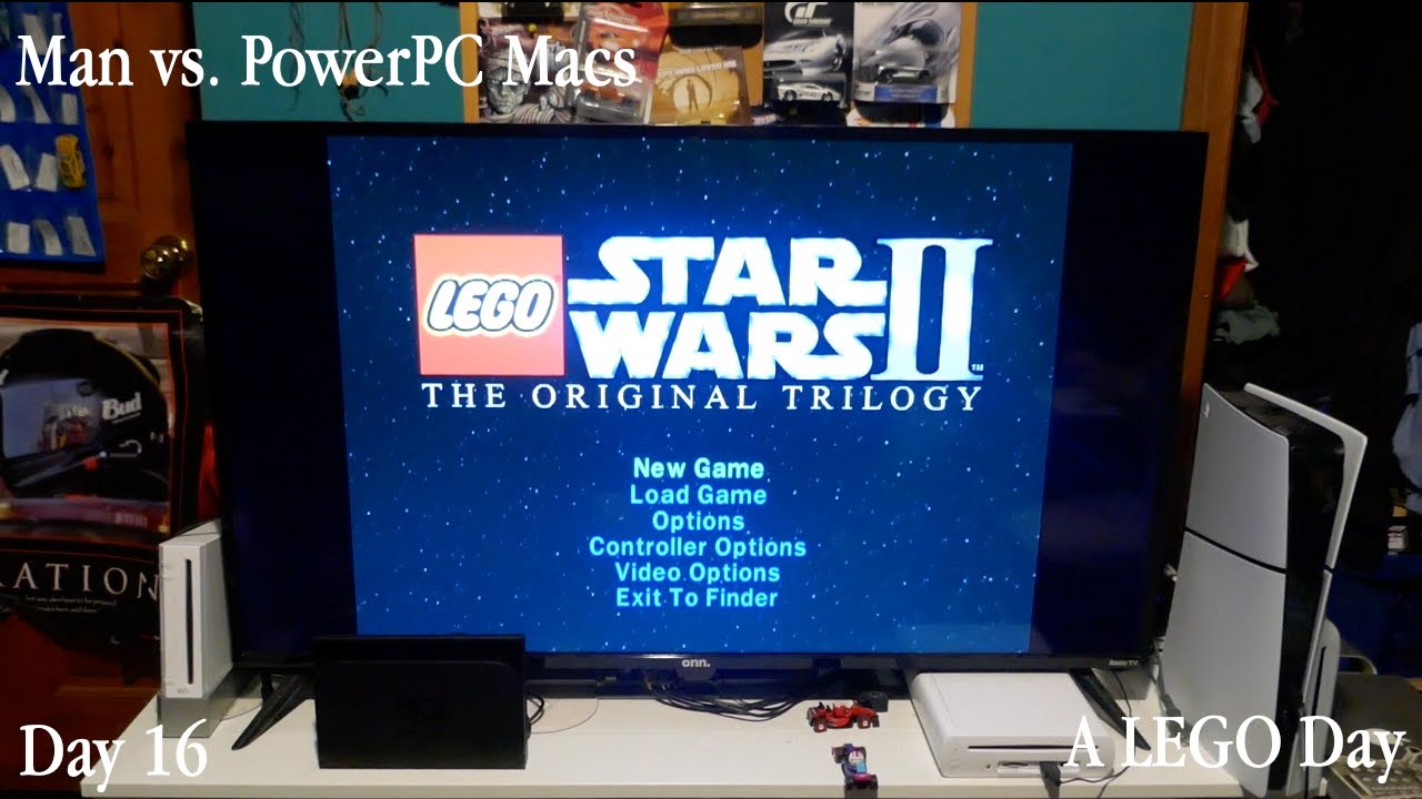 Man vs PowerPC Macs Day 16: A LEGO Day - YouTube