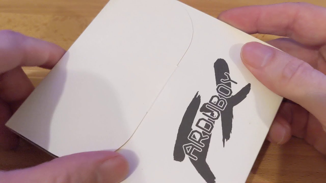 Arduboy FX Packaging Preview - YouTube
