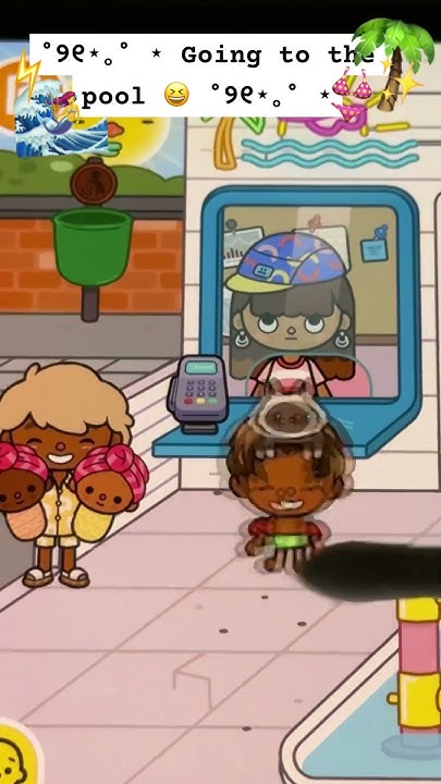 ˚୨୧⋆｡˚ ⋆going Swimming⚡️ 🌊👙🌴🧜‍♀️ ˚୨୧⋆｡˚ ⋆ Tocaboca Tocabocafree Toca Tocalifeworld Tocawor