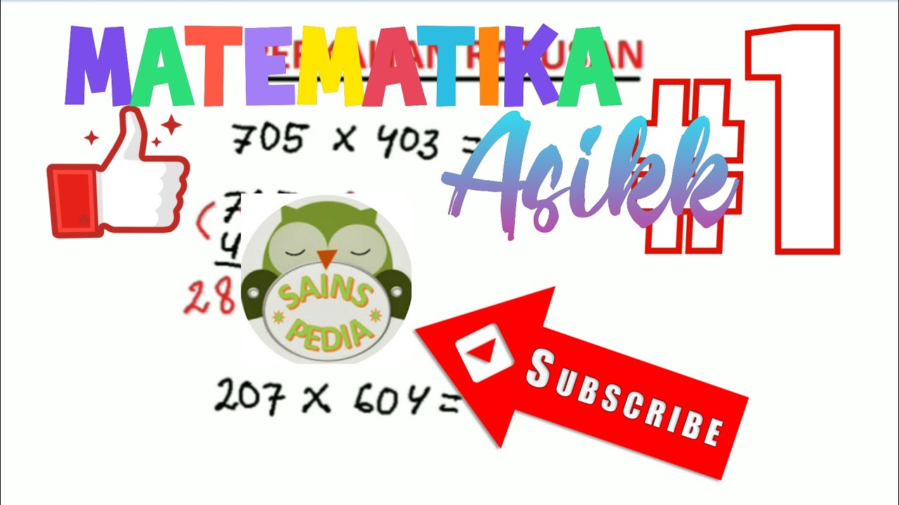 MATEMATIKA ASIK - YouTube