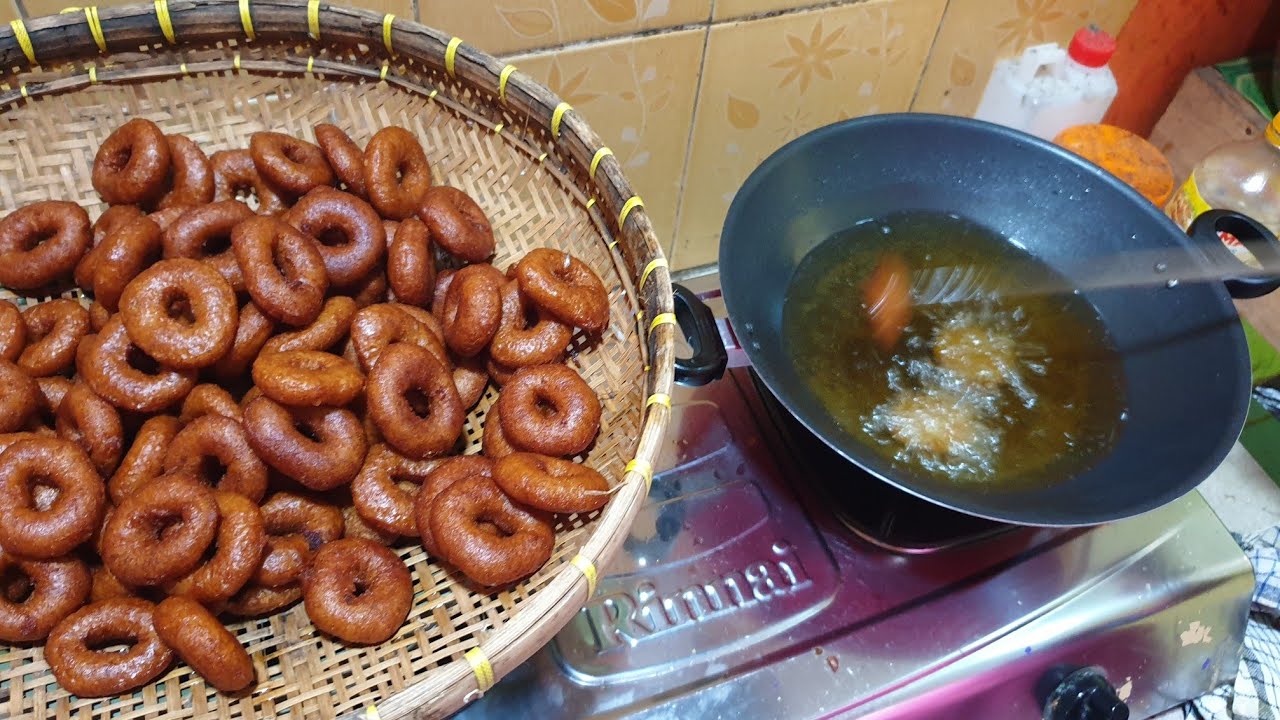 Live!! Proses Pembuatan Kue Ali Lengkap Step by Step - YouTube