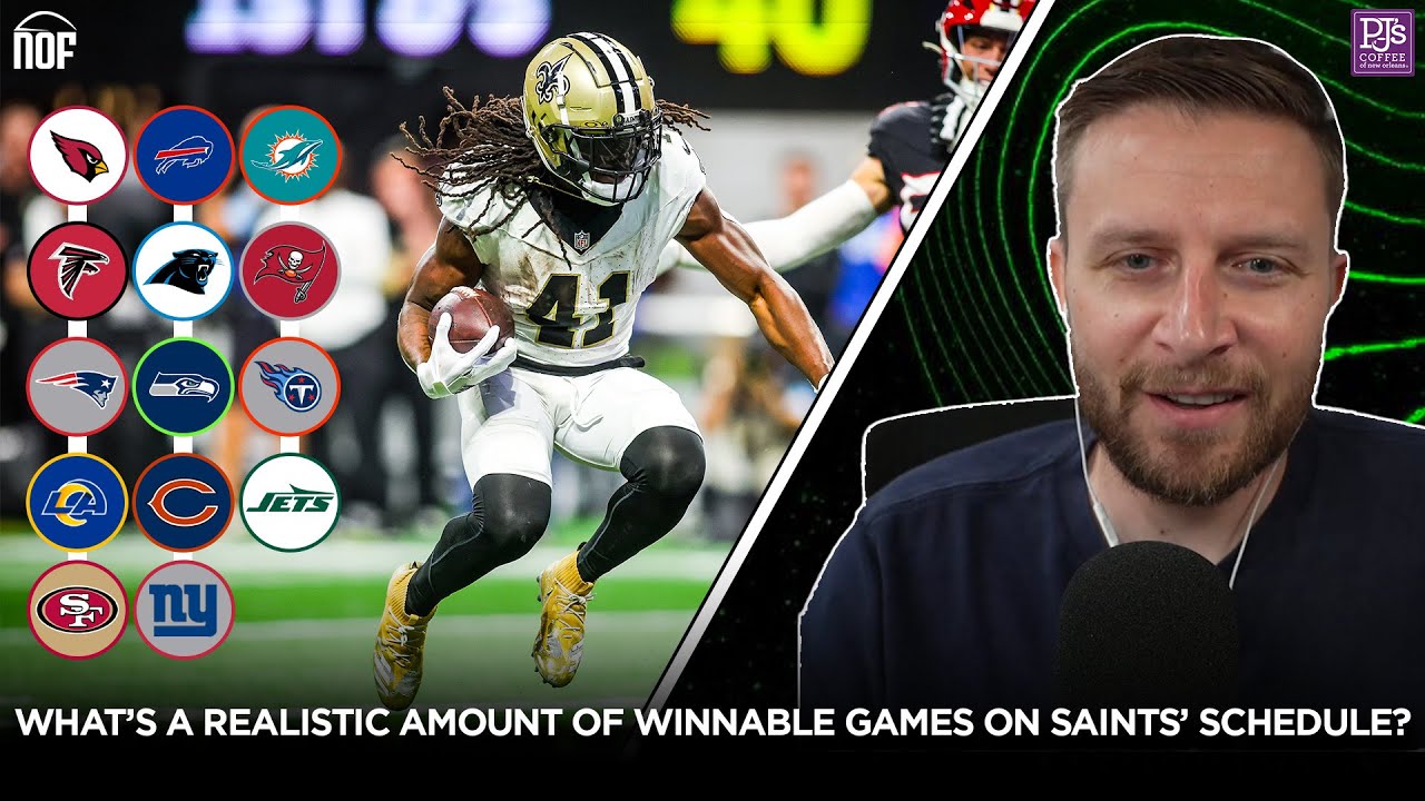 What is a realistic amount of winnable games on the Saints’ schedule ...