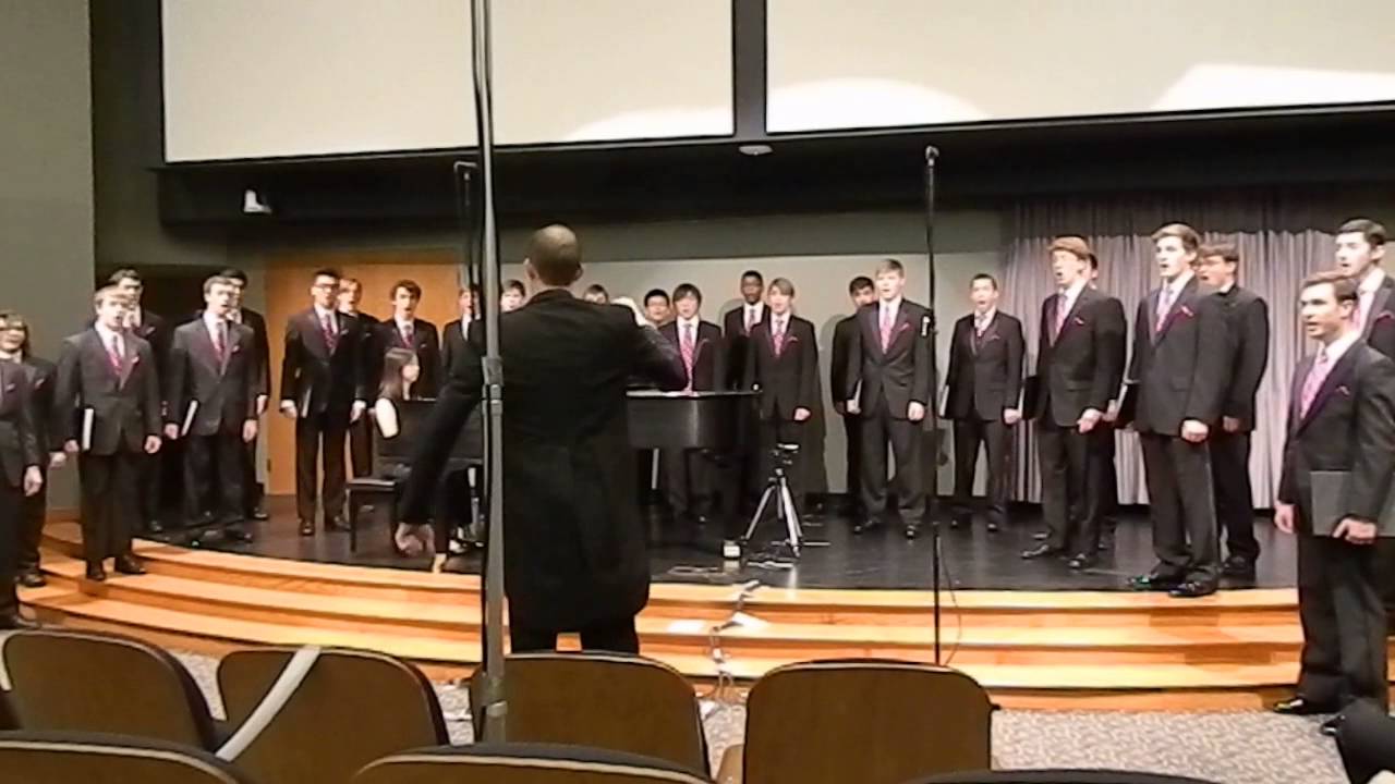 2 KU Men's Glee Club sings at Regnier Auditorium @ KU Edwards Campus 12 ...