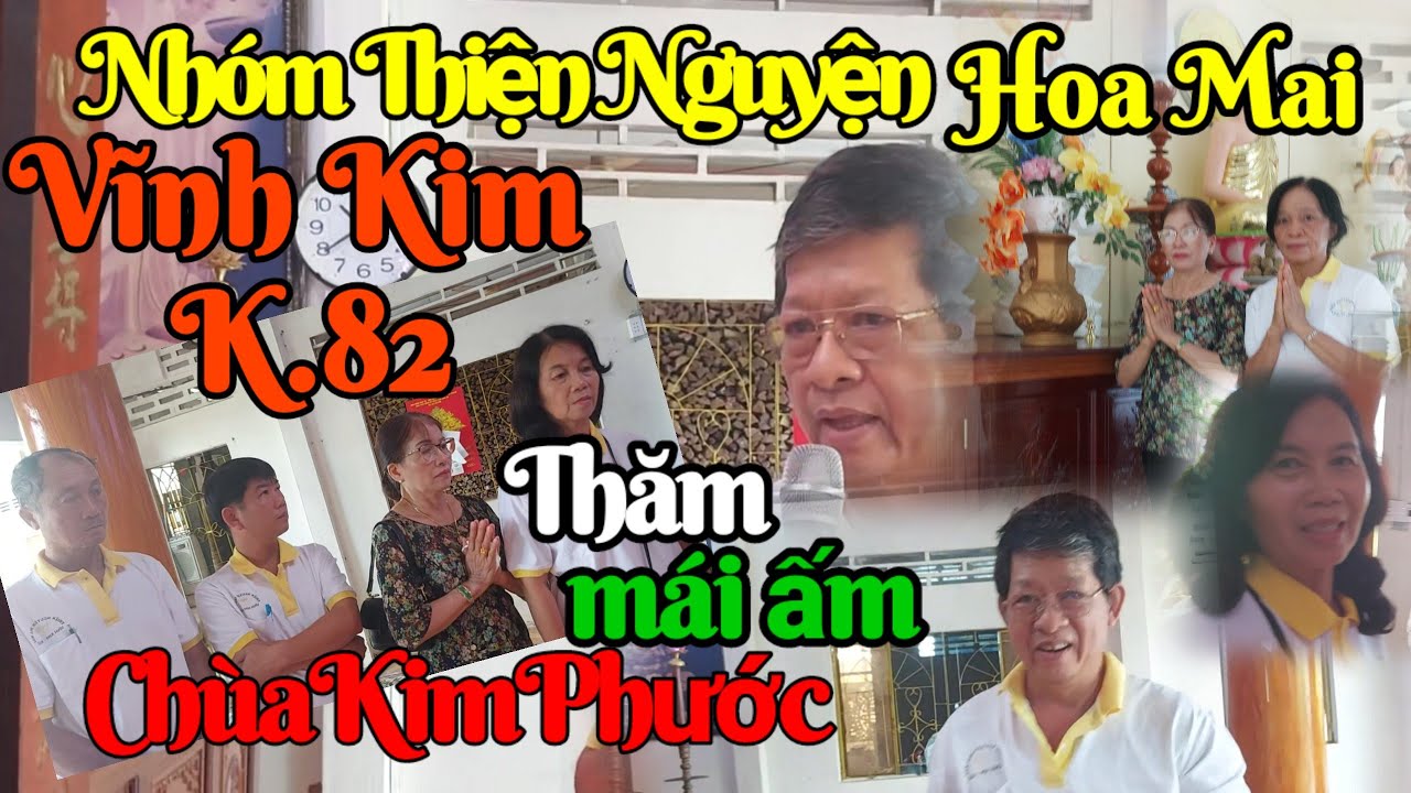 Thăm mái ấm chùa Kim Phước || Nhóm Thiện Nguyện Hoa Mai Vĩnh Kim _K82 @TieuLanChi - YouTube