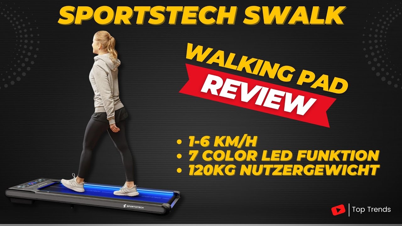 Sportstech sWalk Walking Pad Review - YouTube