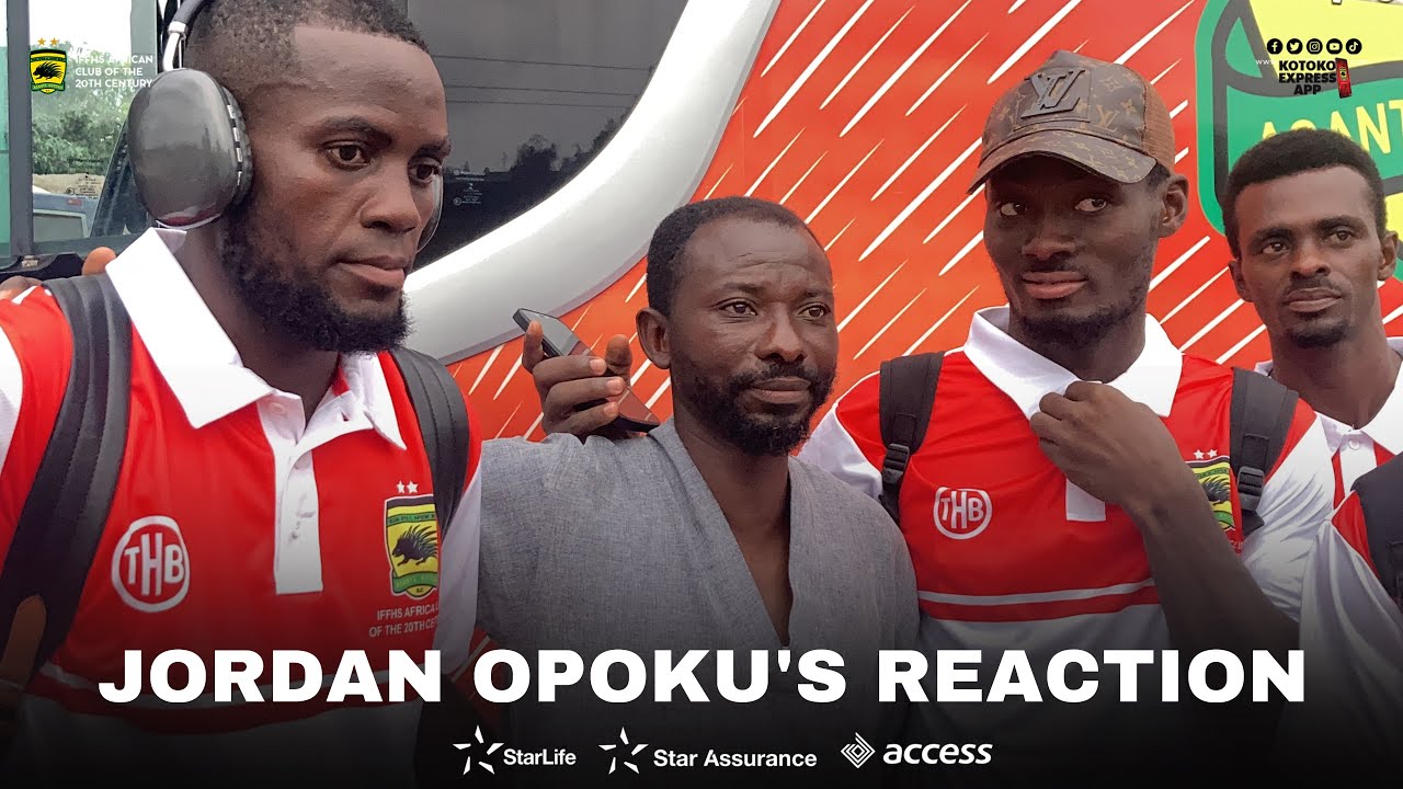 WATCH: Our former captain JORDAN OPOKU caught up with Asante Kotoko ...