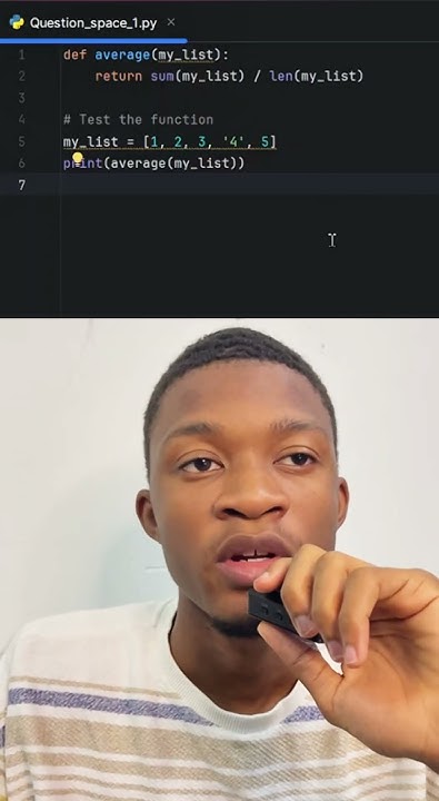 Can You Find The Bug In This Python Code ⬇️ Computerscience Programming Technology Shorts