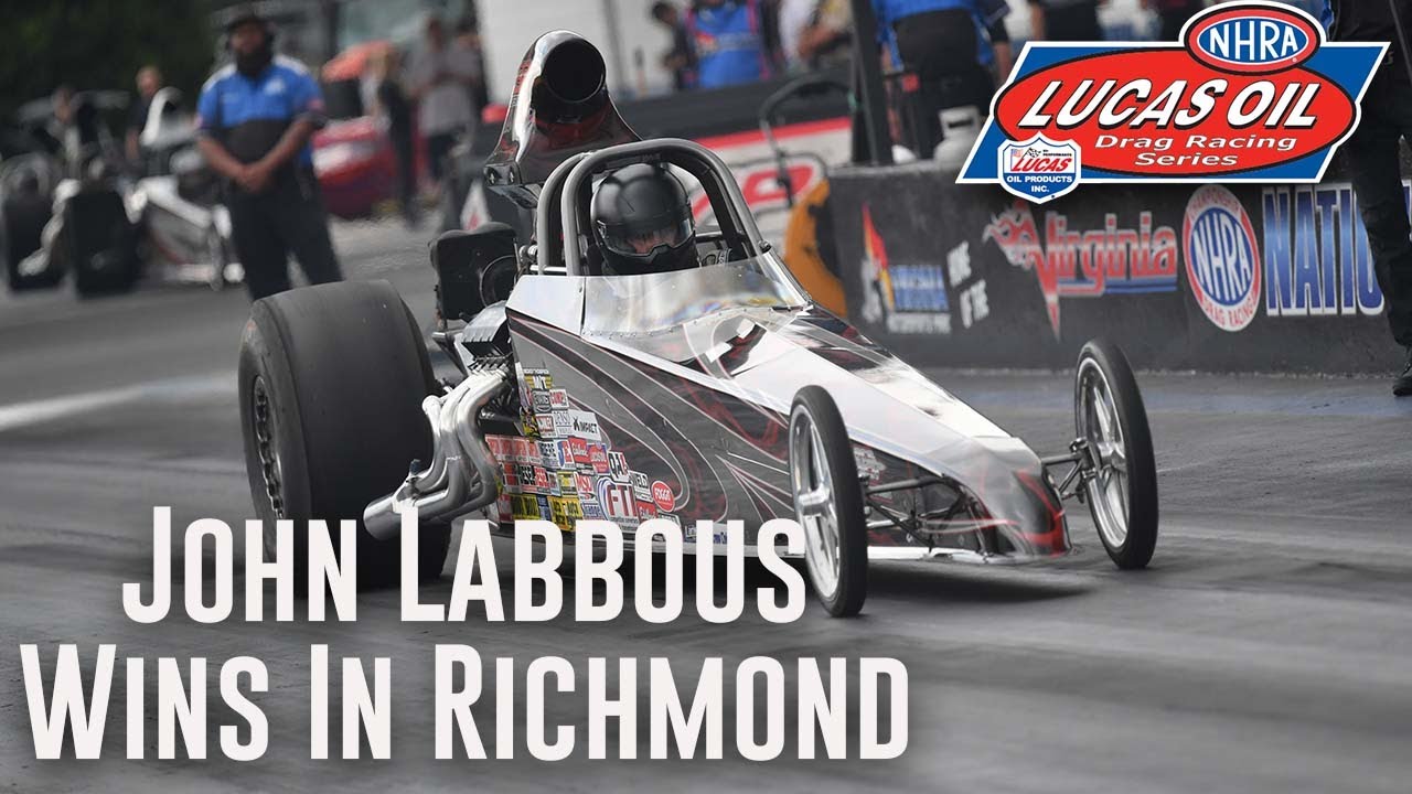 John Labbous wins Super Comp at Virginia NHRA Nationals - YouTube
