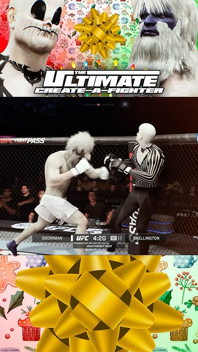 Abominable Snowman Vs. Jack Skellington; WHO WILL WIN? #eaufc #ufc5 # ...