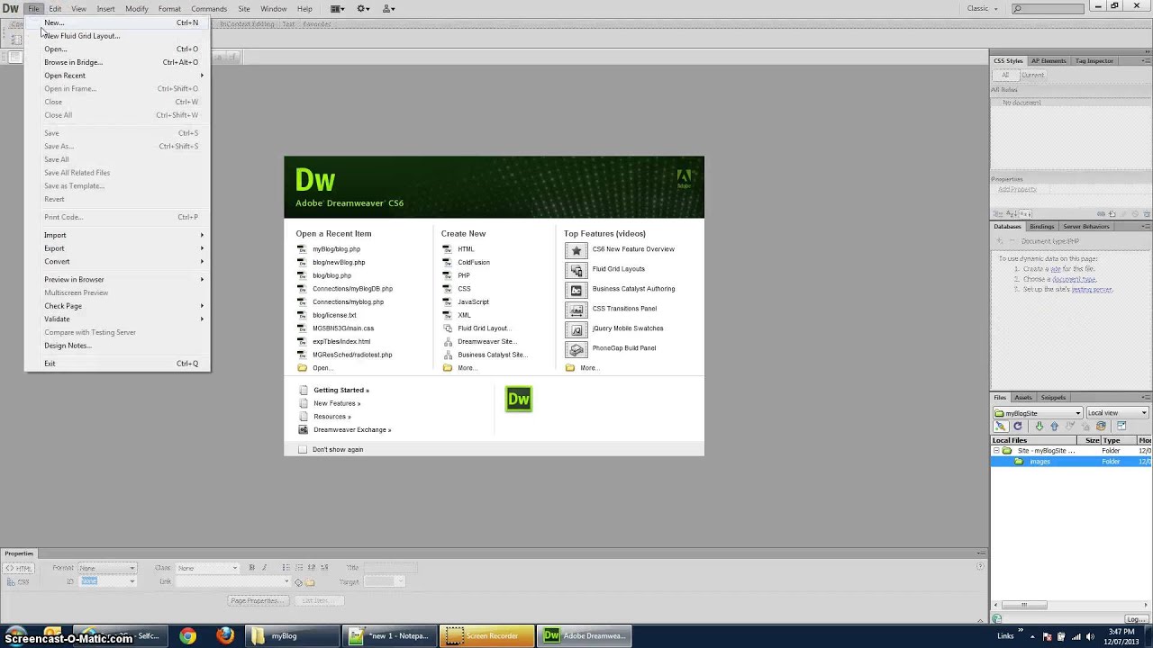 Phpmysql Simple Blog 2 Youtube