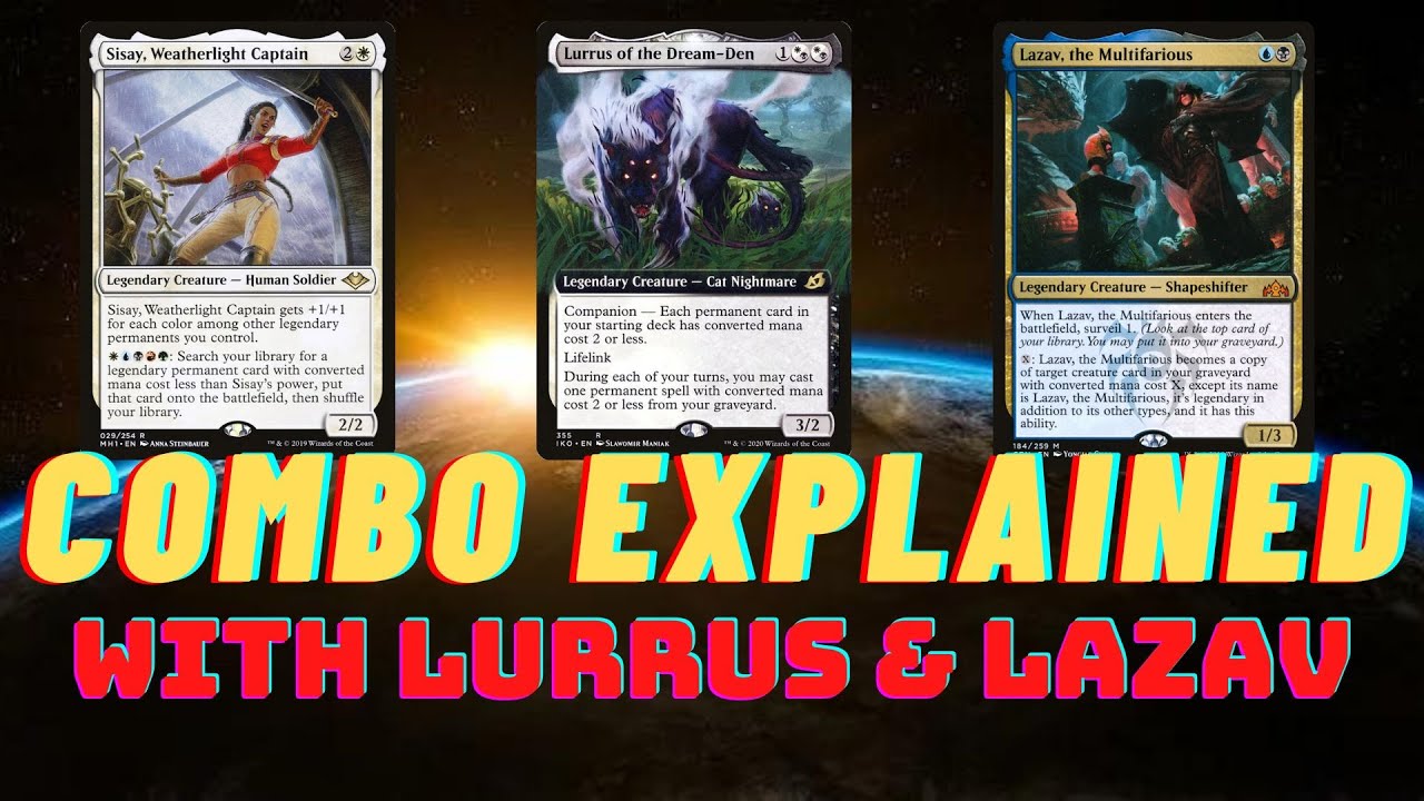 Lurrus and Lazav rebuild sisay combo explained - YouTube