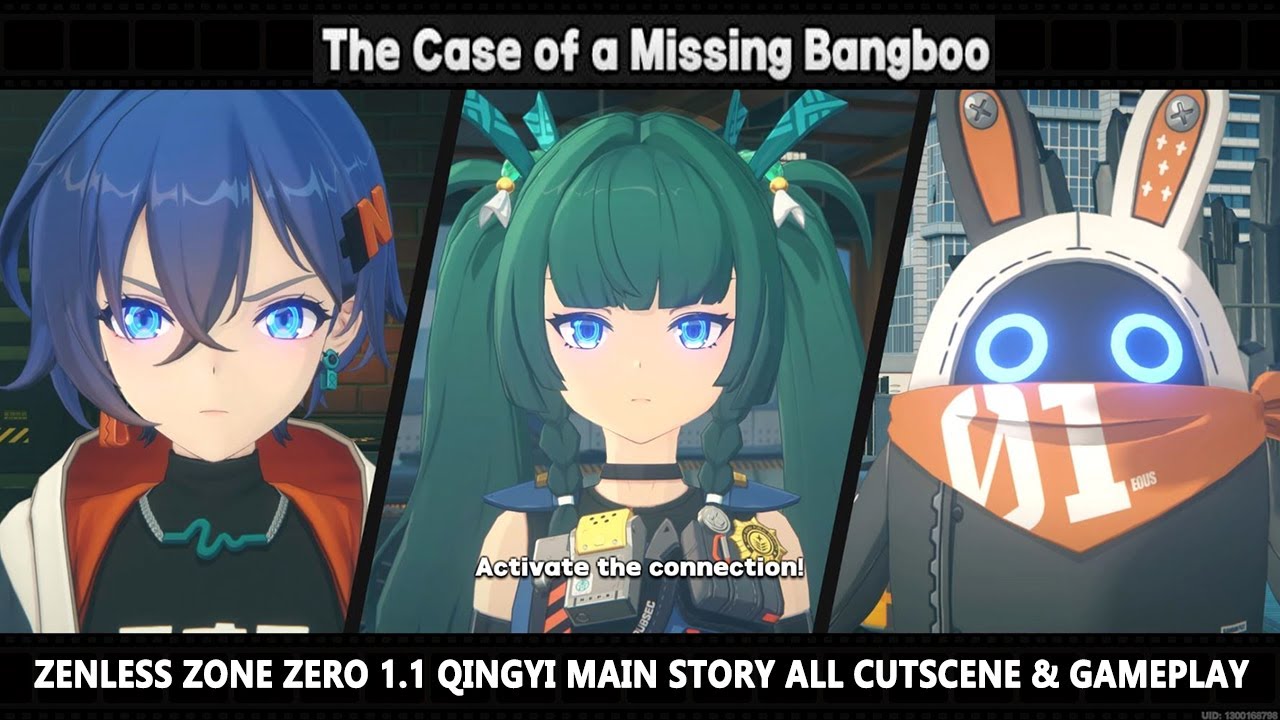 Zenless Zone Zero 1.1 The Case of a Missing Bangboo : Qingyi Story All ...
