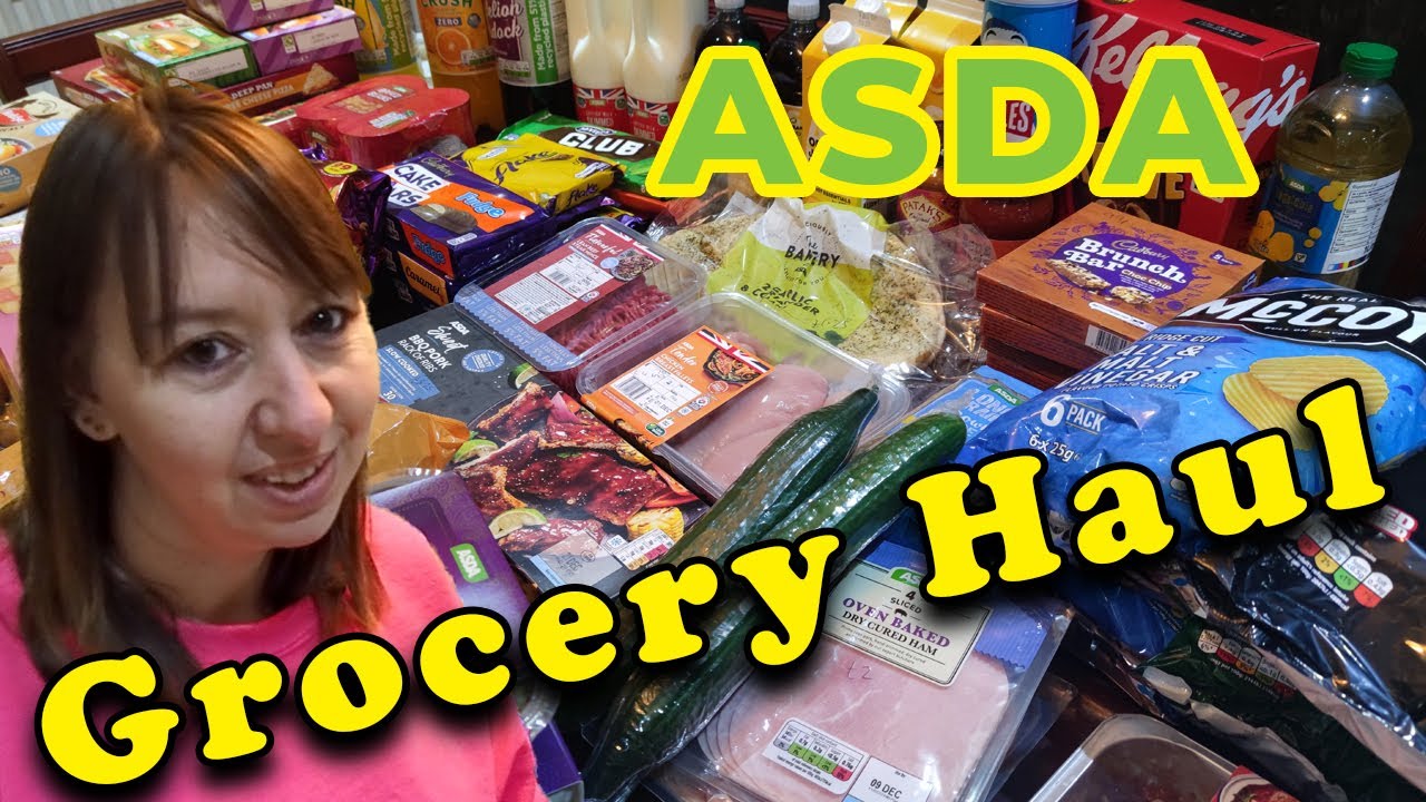 Asda Grocery Haul Shopping 24 11 2022 #asda - YouTube