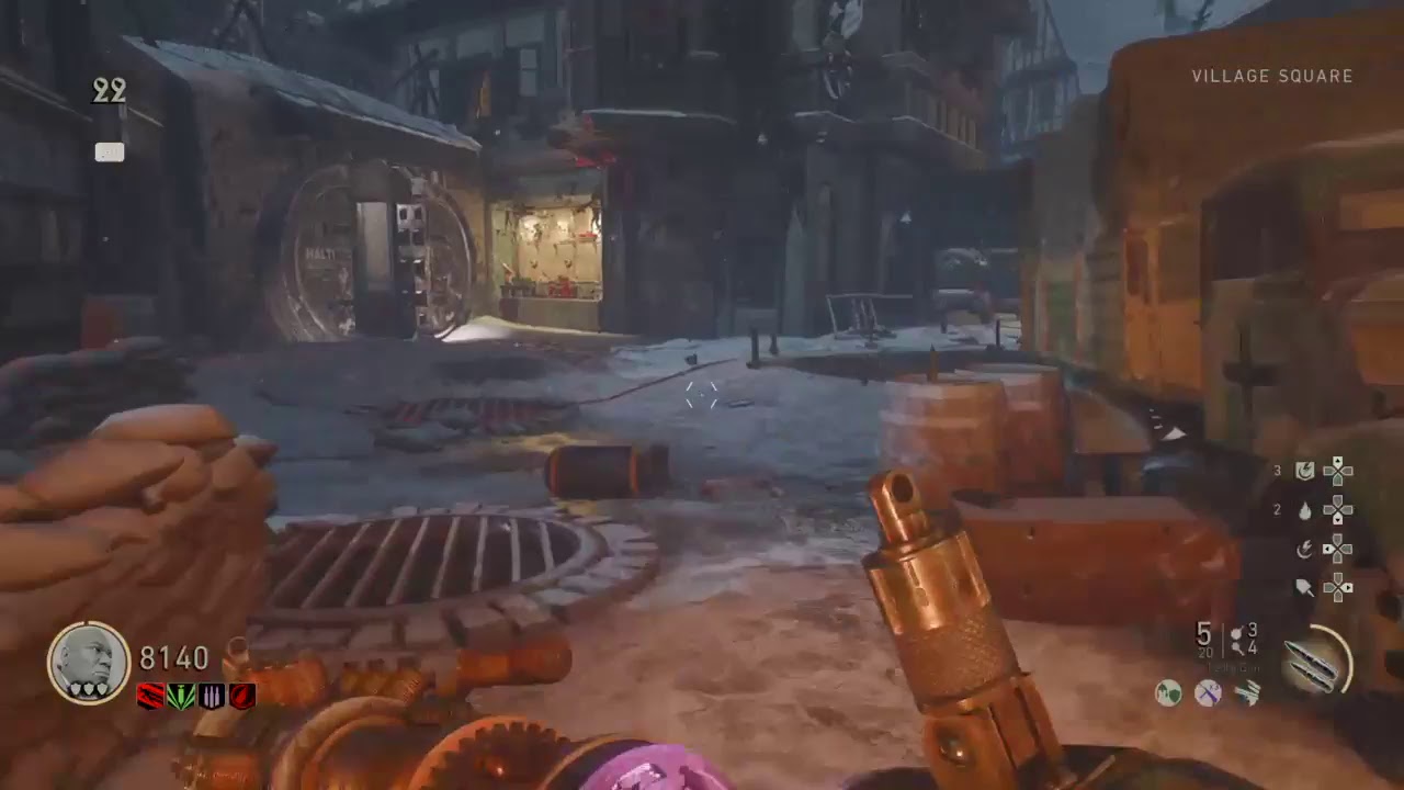 Call of Duty WW2 zombies gameplay 4k graphics - YouTube