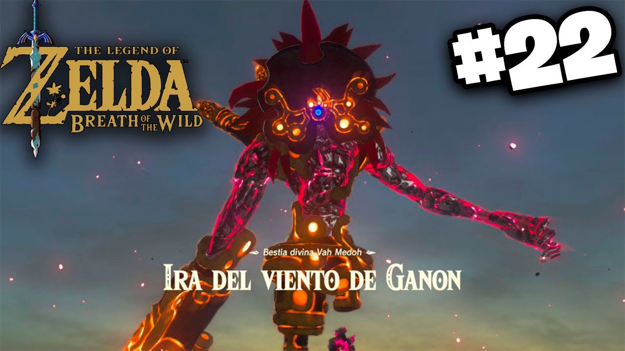 IRA del VIENTO de GANON contra RAY BACON 😈 ZELDA Breath of The Wild ...