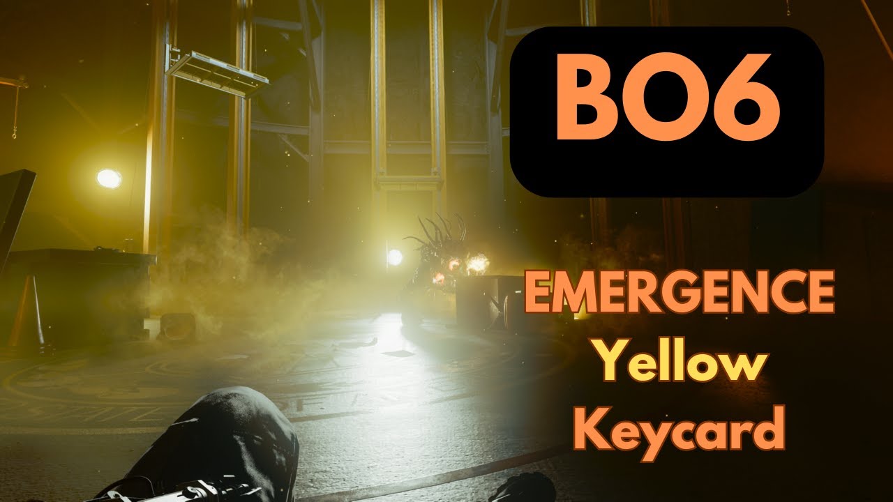 Call of Duty® Black Ops 6| Emergence Mission |Yellow Key Card - YouTube