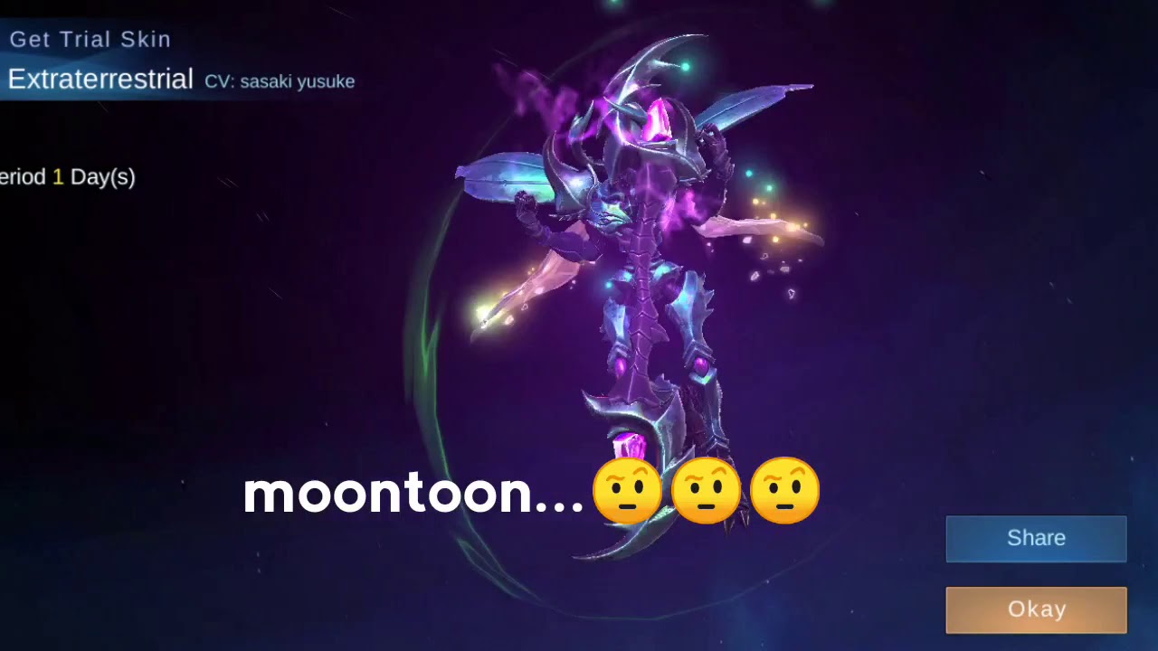 Mobile Legends- Zhask Extra Terrestrial Skin - YouTube