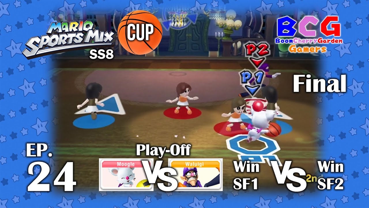 Mario Sports Mix Basketball SS8 (Cup) EP 24 Luigi's Mansion - Moogle ...
