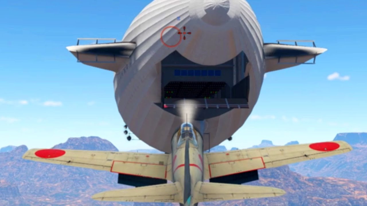 ENORMOUS Airship/ZEPPELIN in War Thunder.... - YouTube
