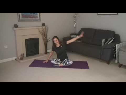 Pilates Cool-down and Stretches 1 - YouTube