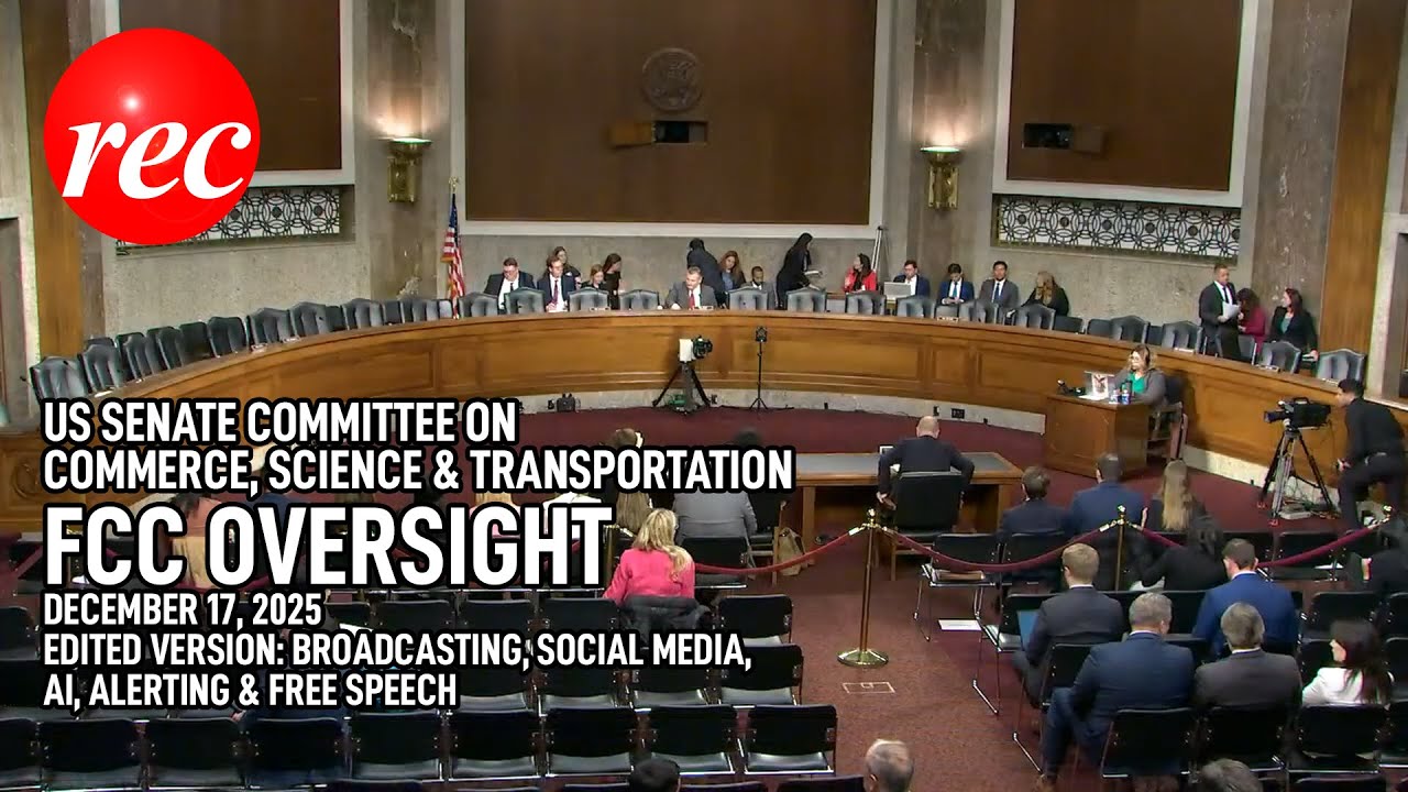 Senate Commerce Committee: FCC Oversight: Broadcasting, Social Media ...